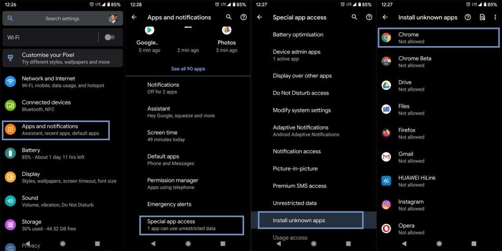 Allow Unknown Sources App Installation in All Android versions ...