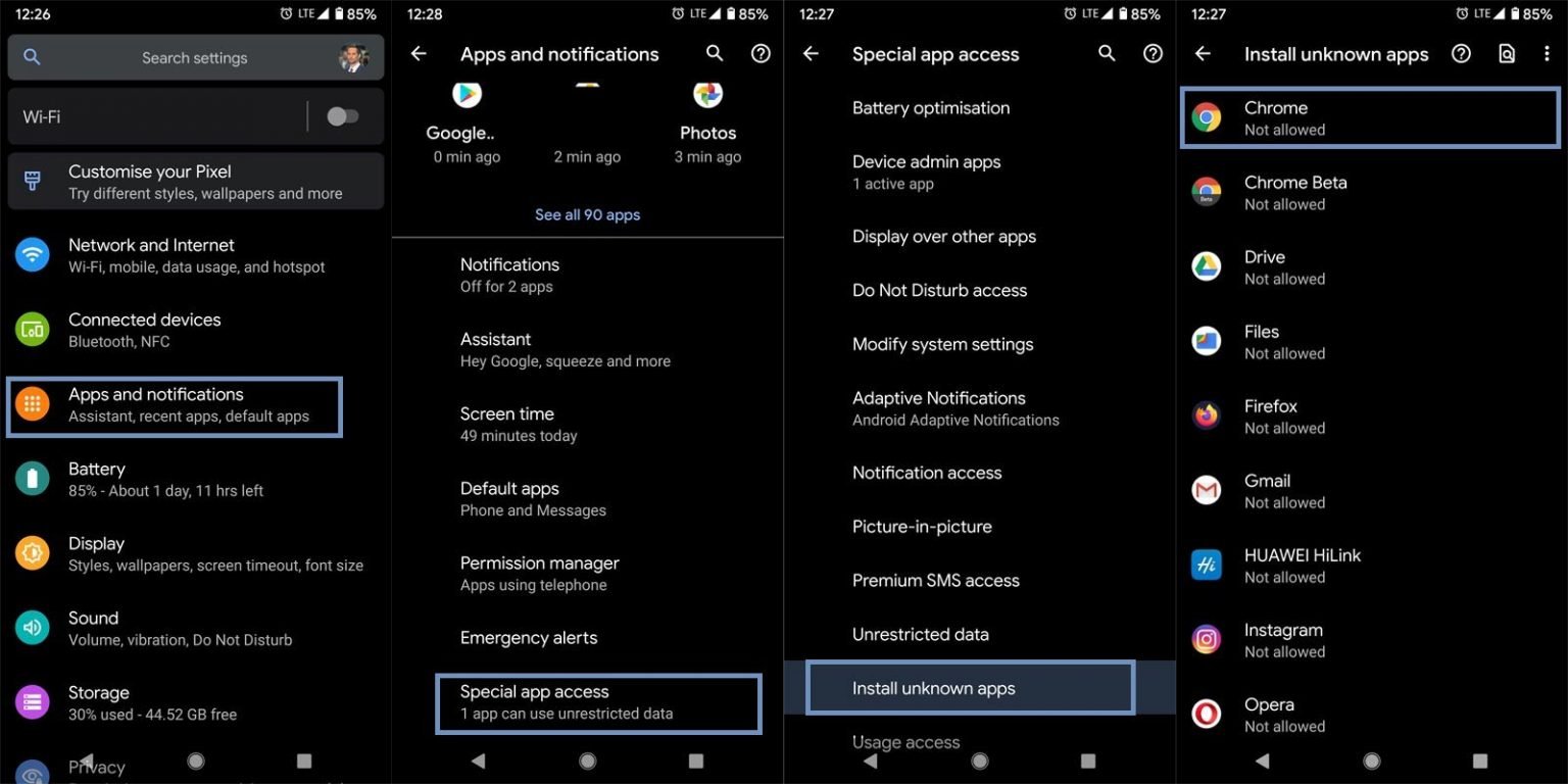 Allow Unknown Sources App Installation in All Android versions ...
