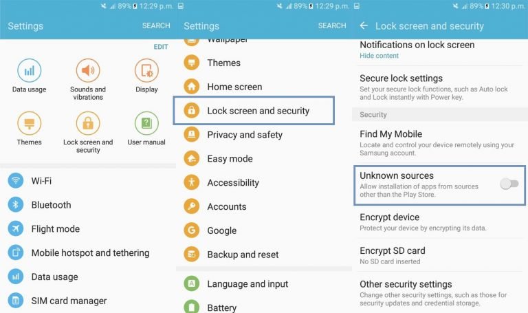 Allow Unknown Sources App Installation in All Android versions ...