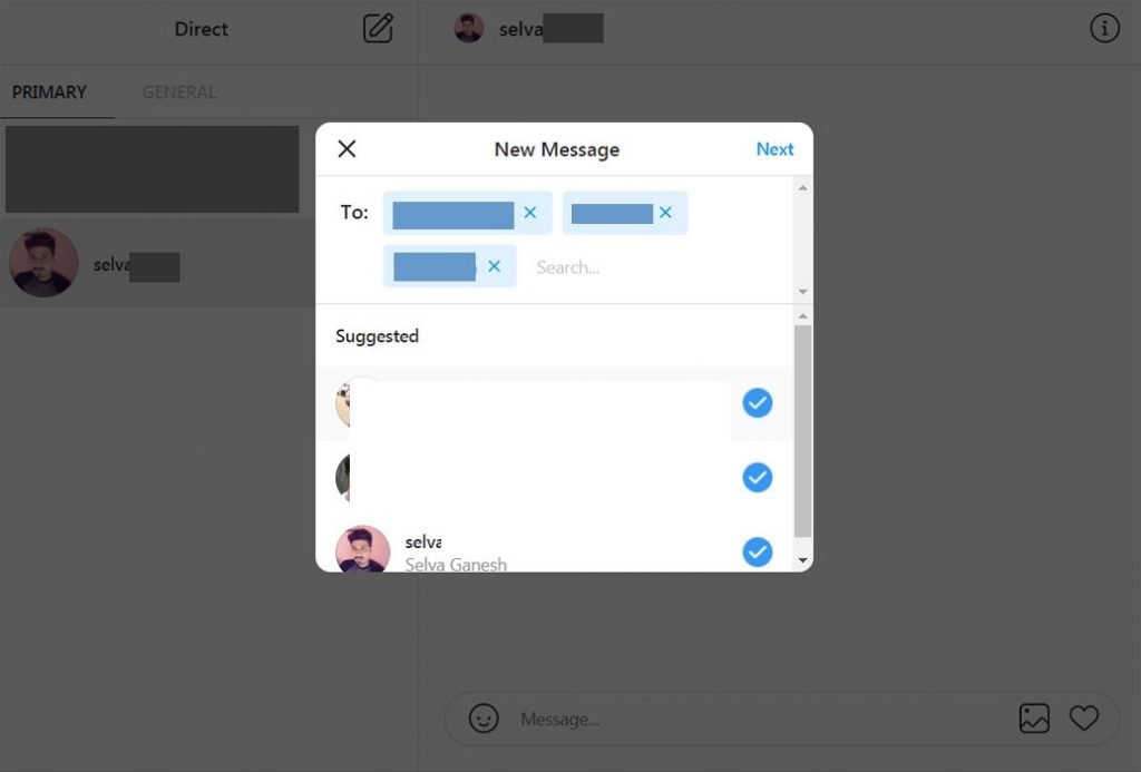 Direct Messages (DMs) Available in the Instagram Desktop Web Browser ...