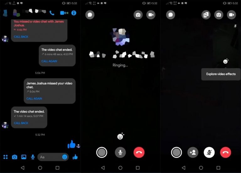 Broadcast your mobile screen using Facebook Messenger Screen Sharing ...
