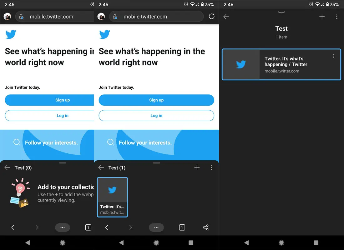 How to use Microsoft Edge Collections in Android Mobiles and iOS ... How to use Microsoft Edge Collections in Android Mobiles and iOS ...