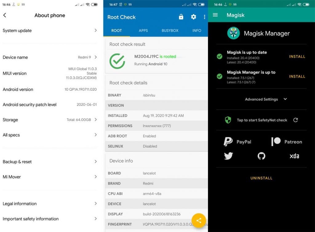 Root Xiaomi Redmi 9 Android 10 using Magisk - Android Infotech