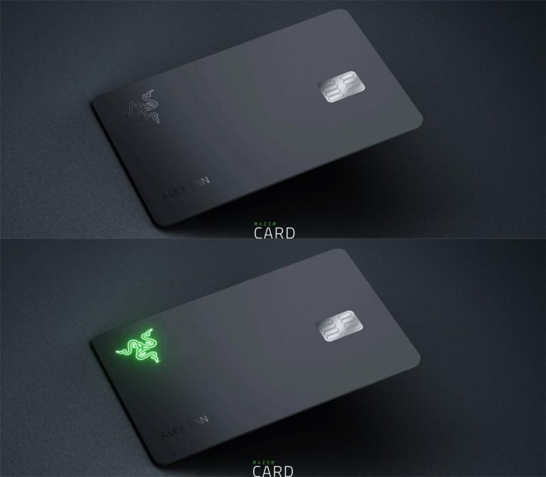 Razer Visa Prepaid Card will glow in the Logo when making Payments ...
