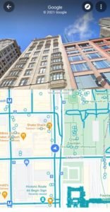 Google Maps Split Screen UI in Android show both Street View and Map ...
