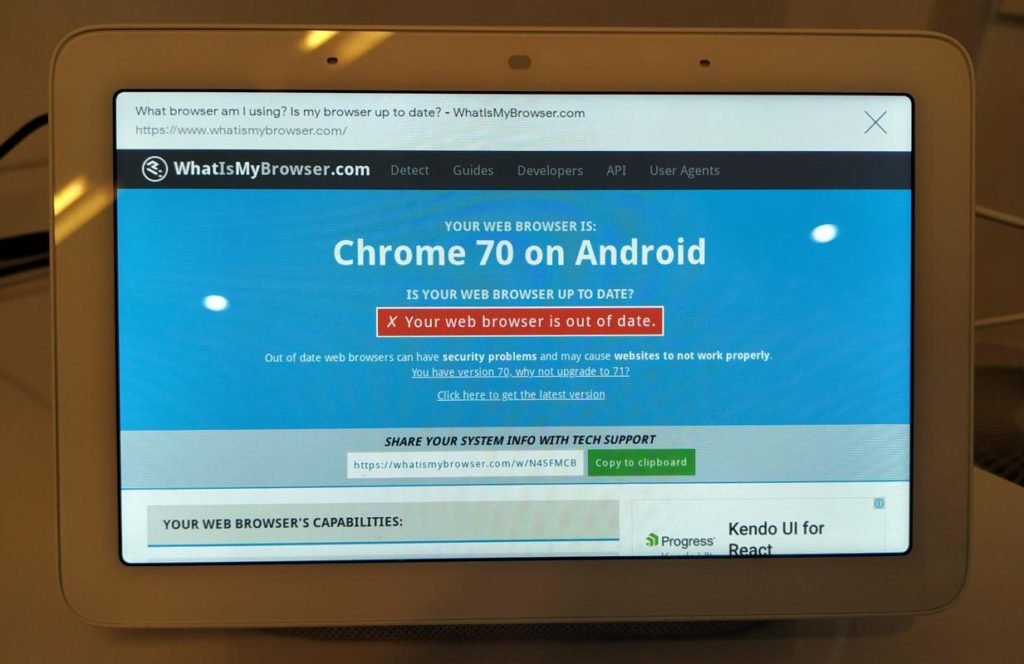 Standalone Browser with On-Screen Keyboard is coming to Google Nest Hub ...