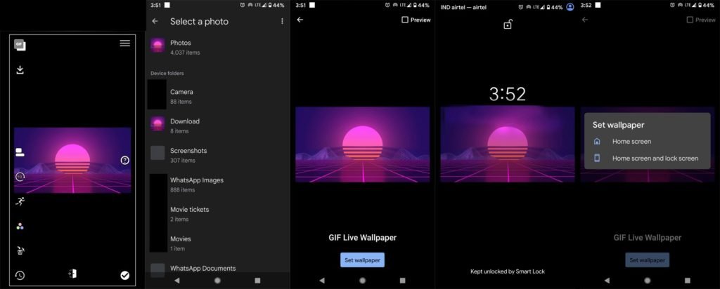 How to Setup GIF WallPapers in your Android Mobile Home and Lock Screen ...