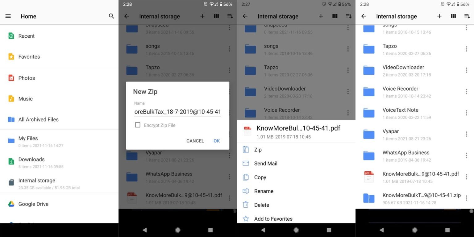 Five Best Free ZIP Extractor Android Apps - Android Infotech
