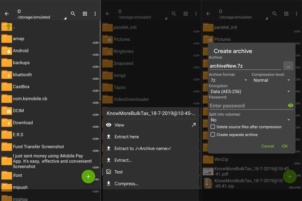 Five Best Free ZIP Extractor Android Apps - Android Infotech