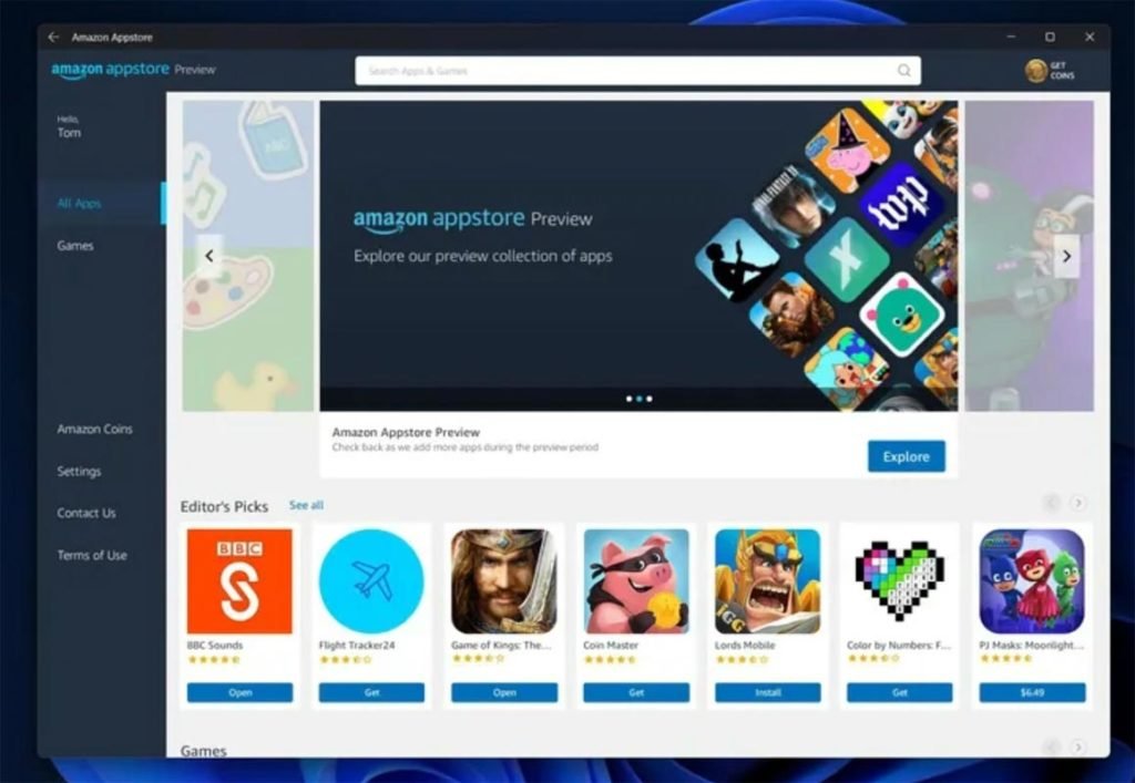 Windows 11 Subsystem for Android soon will run on the Android 12.1 ...