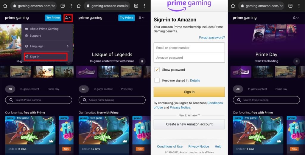 How to Play Amazon Prime Gaming in Official App, Web Browser and ...