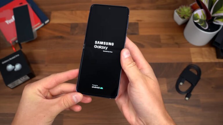 Fix Samsung Galaxy Z Flip 4 Stuck on Boot Start Screen Logo SM-F7210/B ...