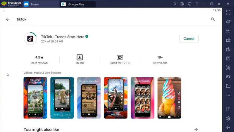Download and Install Official TikTok on a PC - Android Infotech (August ...
