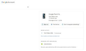 Get All Google Account Logged-in Devices List - Android Infotech