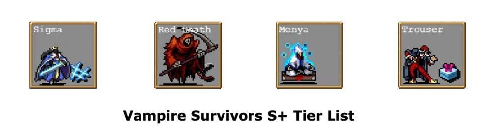 Vampire Survivors Tier List (S+, S, A, B, C, F, and R ) - Android ...