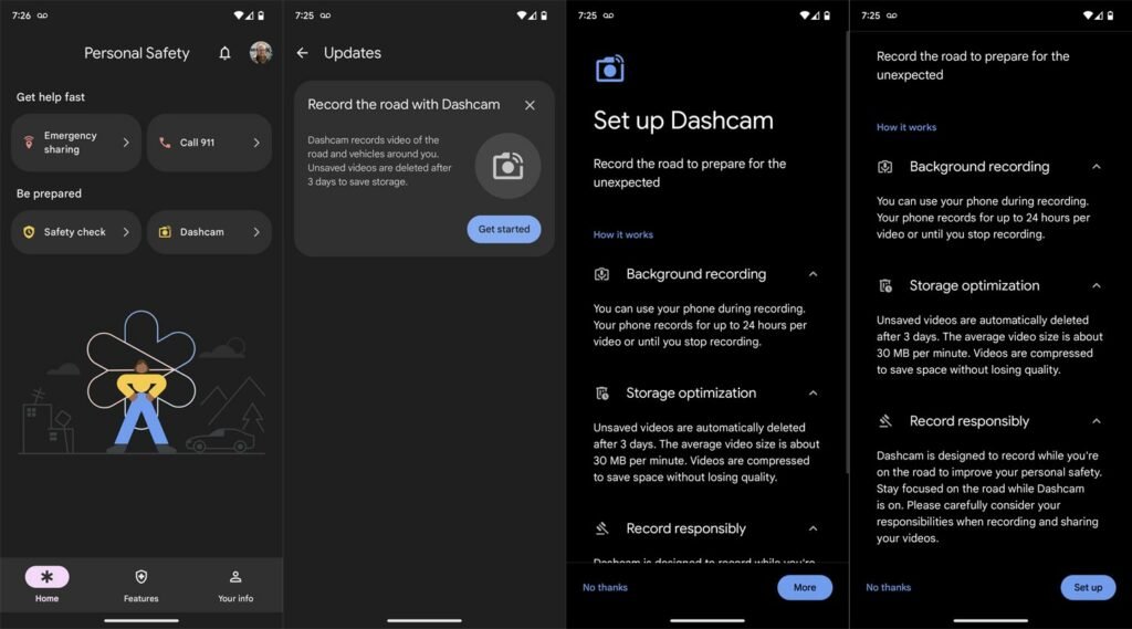 Dashcam feature coming to Google Pixel Personal Safety - Android Infotech
