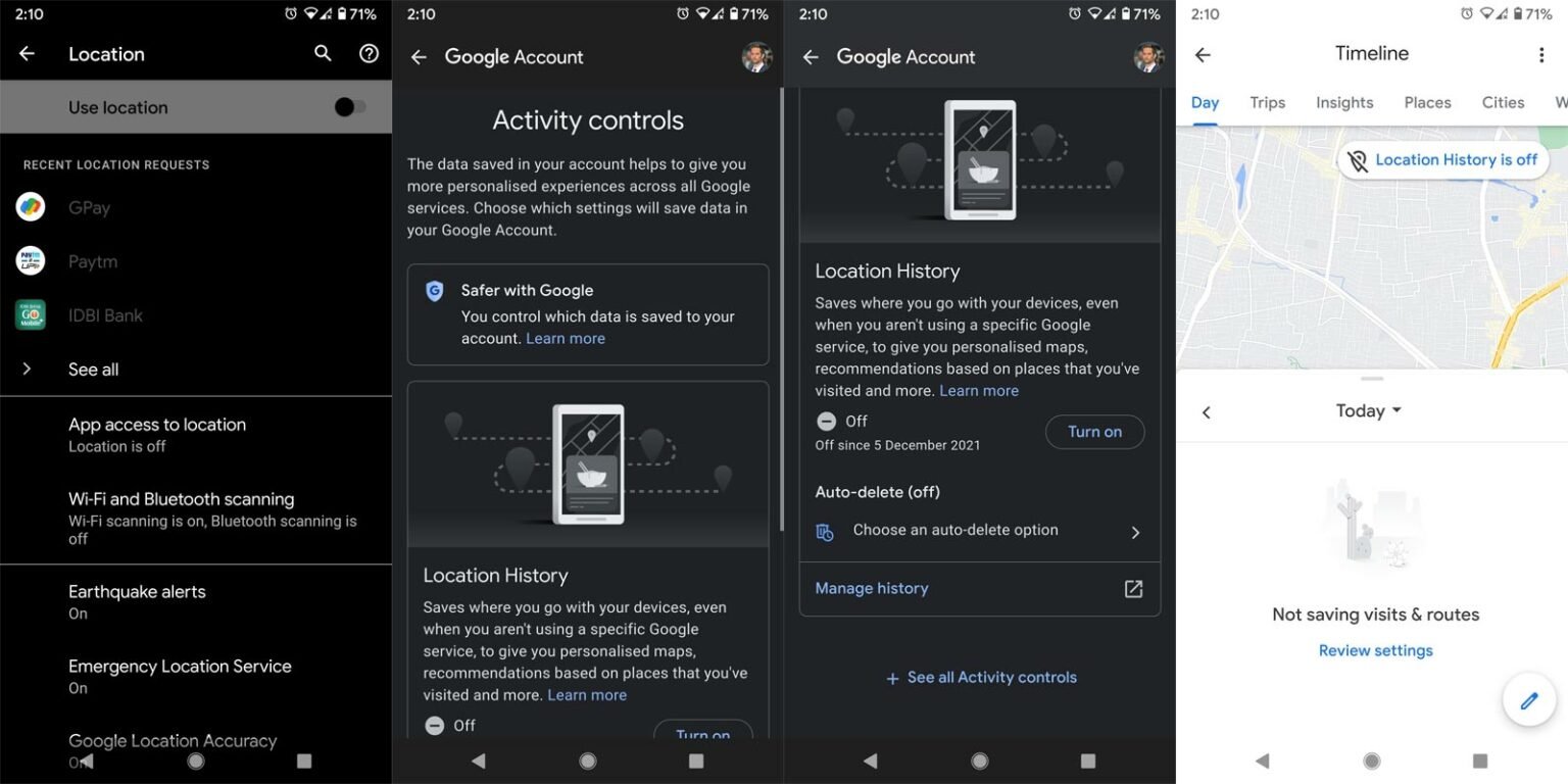 How to Access Google Location Timeline on Android Mobiles? - Android ...