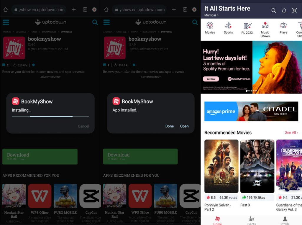 How to Reverse/Downgrade BookMyShow App Update in Android Mobiles ...