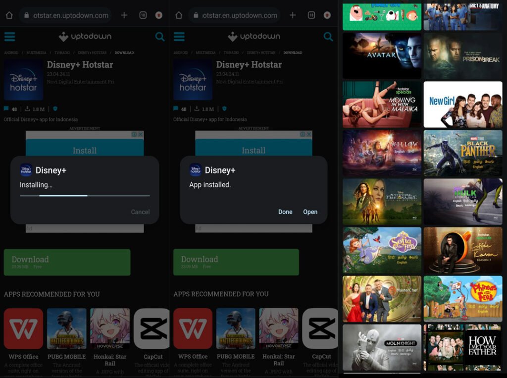 How to Reverse/Downgrade Disney Plus Hotstar Update in Android Mobiles ...