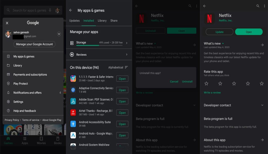 How to Reverse/Downgrade Netflix App Update in Android Mobiles ...