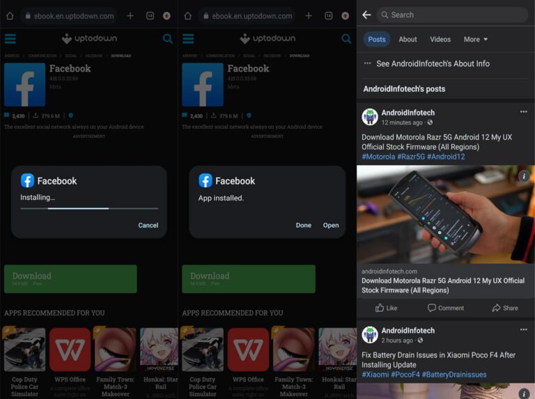 How to Reverse/Downgrade Facebook Update in Android Mobiles? - Android ...