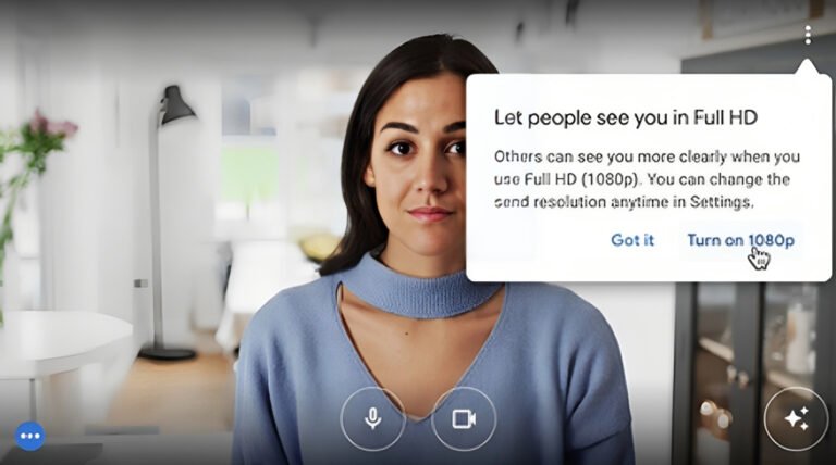 How to Enable 1080P in Google Meet Group Calls? - Android Infotech