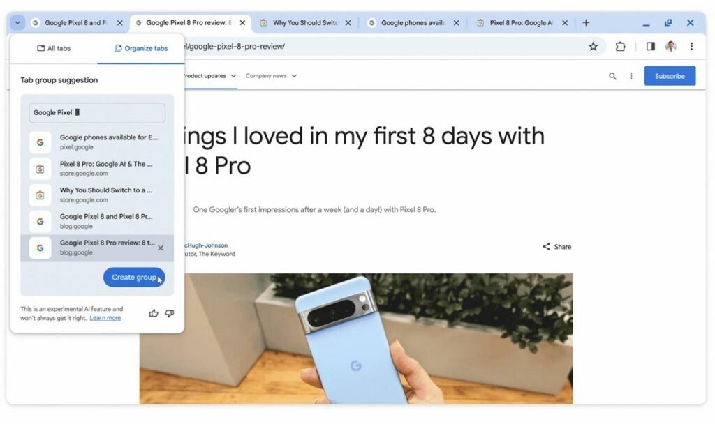 How to use AI-Powered Features in Google Chrome? - Android Infotech ...