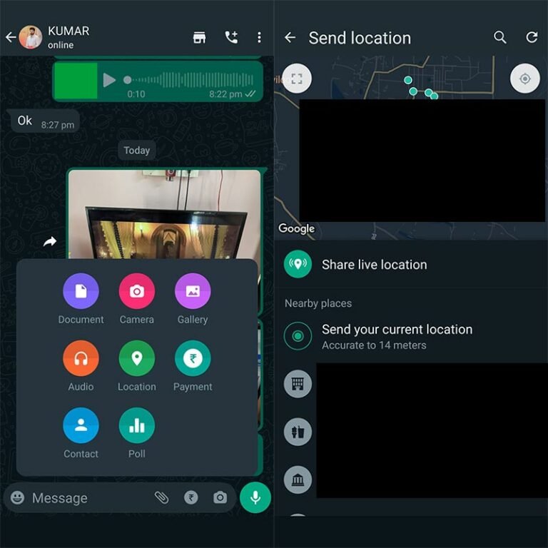 How to Share your Current Location to Your Friends and Family ...
