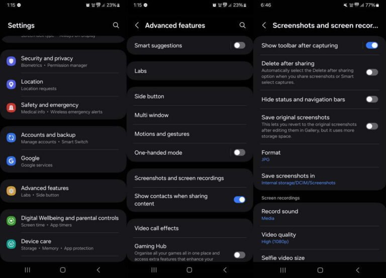 How to Change Screenshot Image Format in Android Mobiles? - Android ...