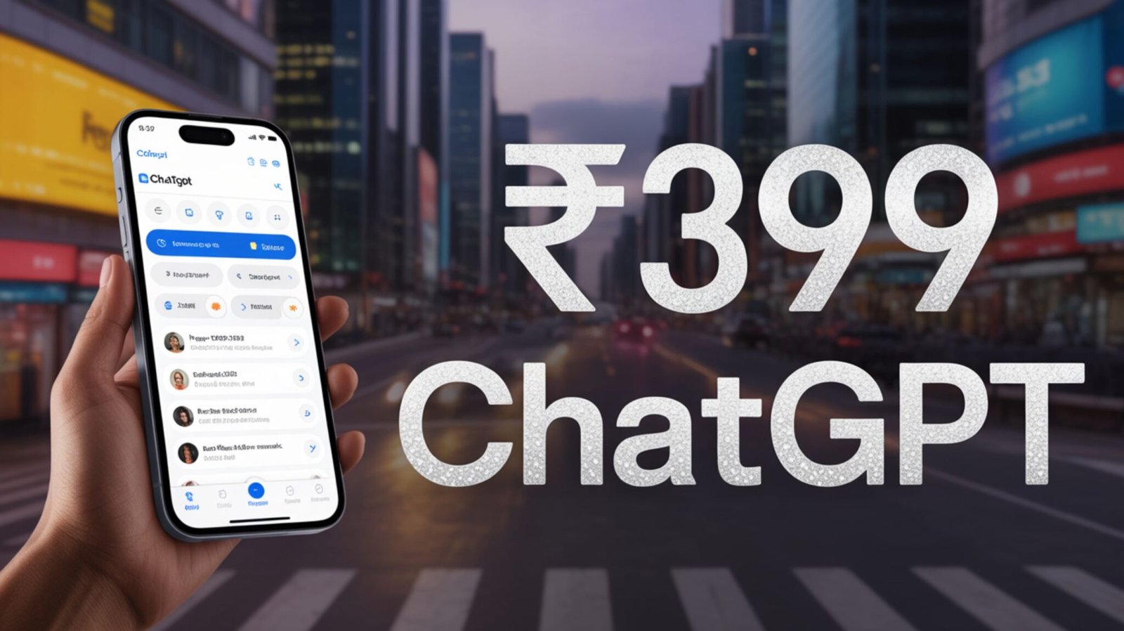 ChatGPT Go Now Available in India at Just $5/Month (₹399) – Complete ...