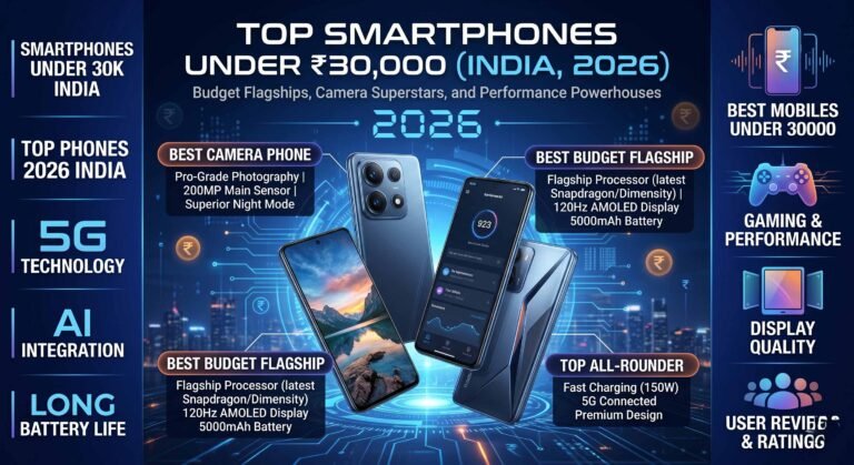 Best Android Mobiles Under INR 30000 - Android Infotech (June 2026)